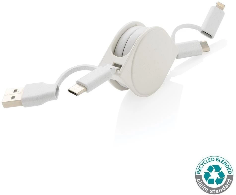 RCS recycled plastic and TPE 6 in 1 cable | ROI